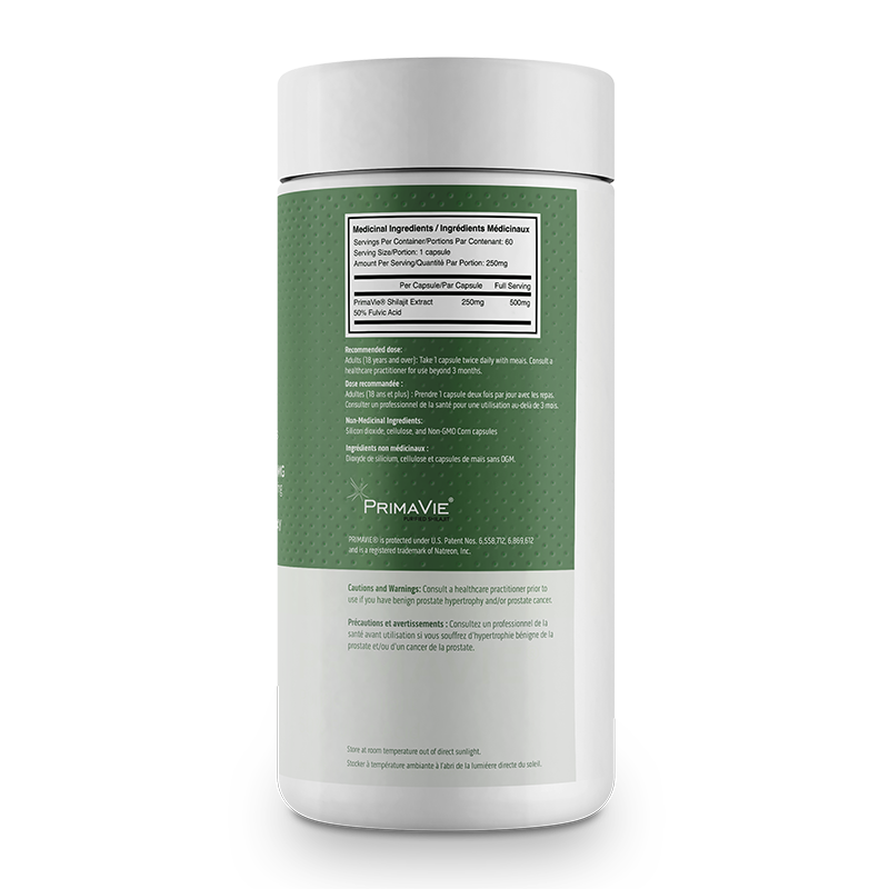 Fortitude Health | PrimaVie Shilajit Extract 50% Fulvic Acid